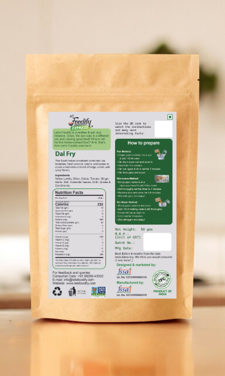Dal Fry – The Foodify Company